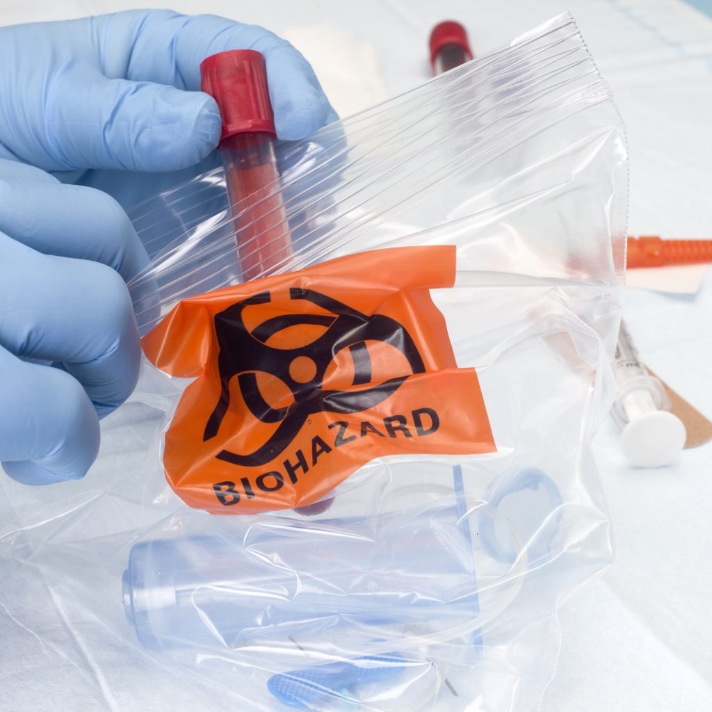 Biohazard Sample Bags (100) - Awanui Veterinary