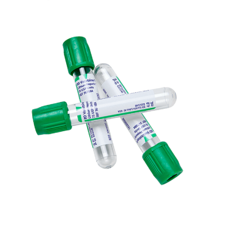 Vacutainer heparin (green top) - Awanui Veterinary