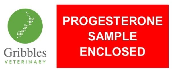 Progesterone labels (20s) - Awanui Veterinary